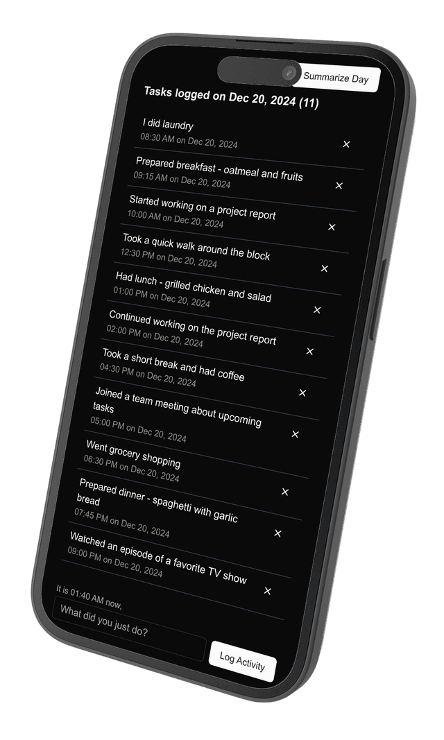 Time Logger | Your Personal Productivity Tracker